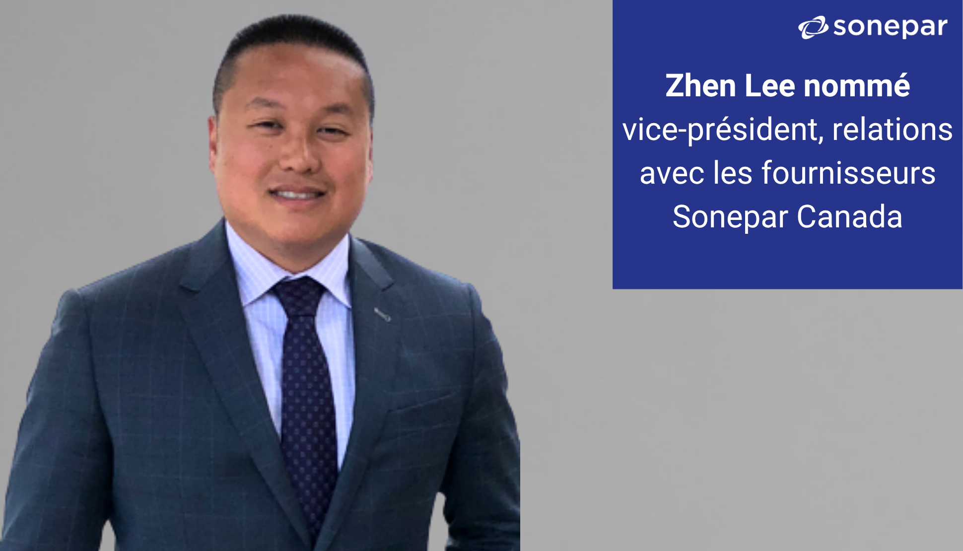 Zhen Lee nommé vice-président, Relations fournisseurs chez Sonepar Canada