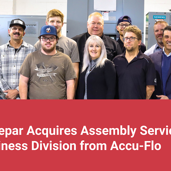 Sonepar Acquires Assembly Services Business Division from Accu-Flo ...
